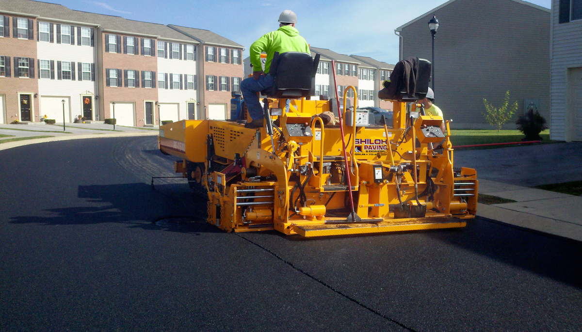 Commercial Paving and Milling by experienced Shiloh Paving